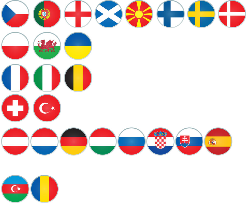 26 Flags of Europe files Vectors - Yalla Studio