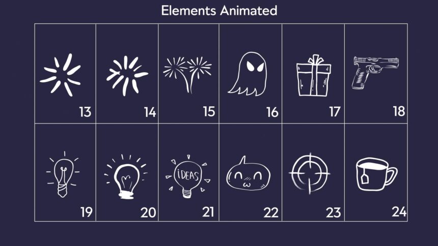 Elements Animated Stickers - Yalla Studio
