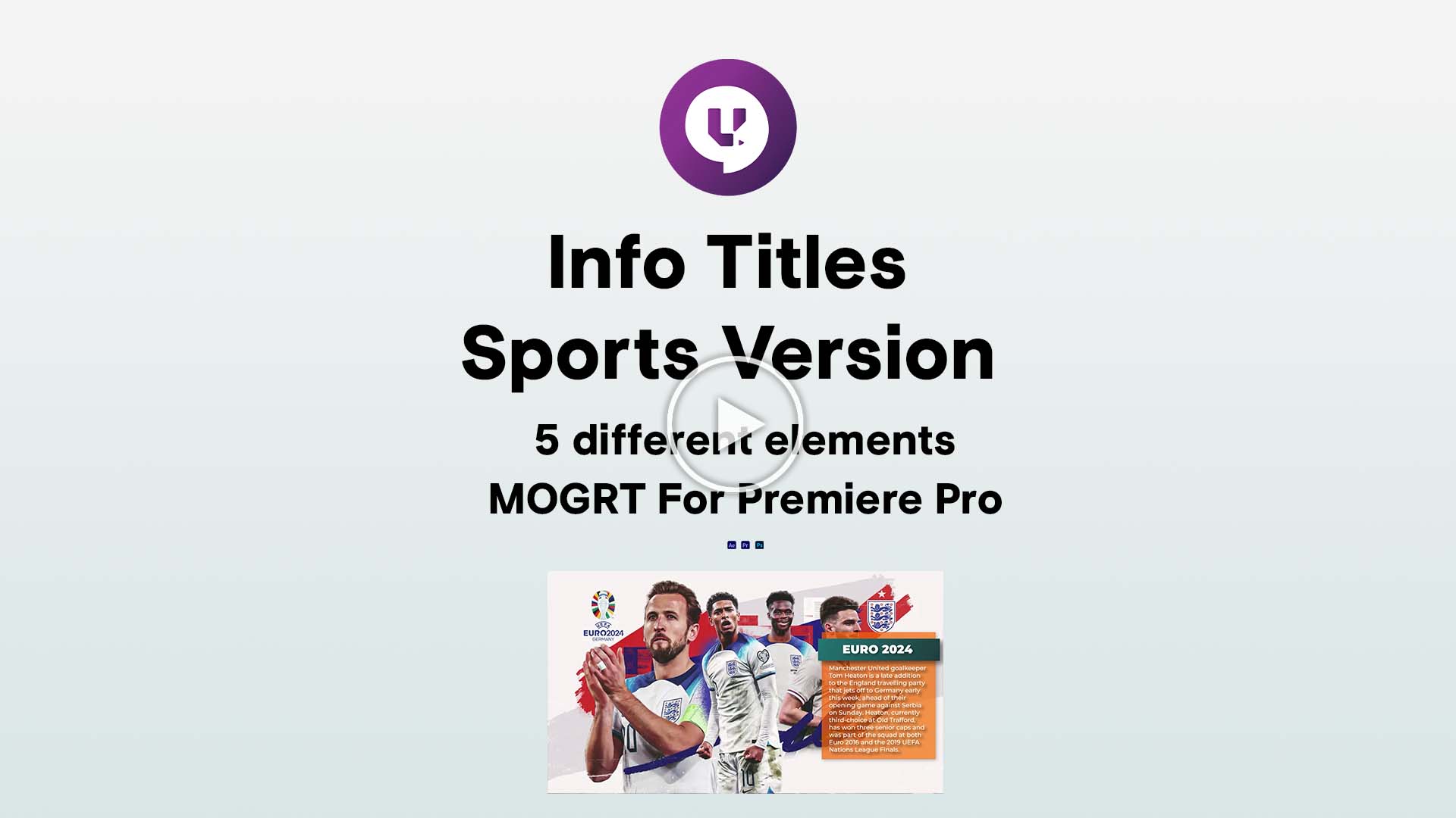 Info Titles | After Effects - Yalla Studio